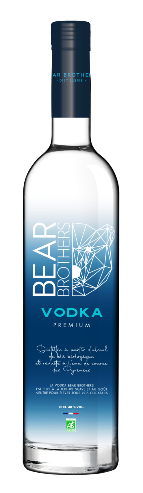 Vodka BB Original BIO – Bear Brothers